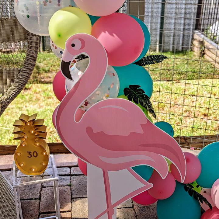 Flamingo Party Prop Cut Out – Party Sign Co