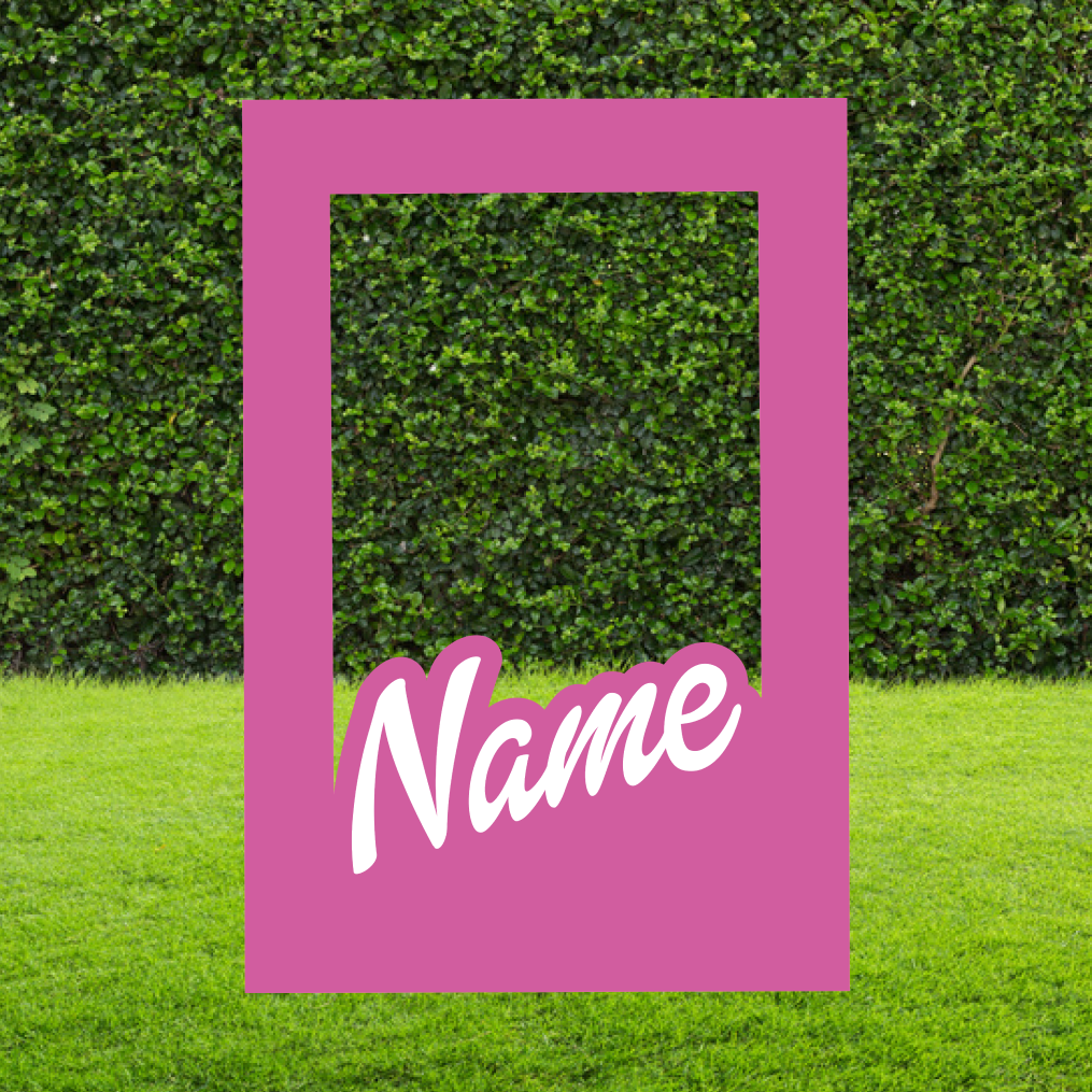 Doll Box Selfie Frame - Party Sign Cut out and Standee – Party Sign Co