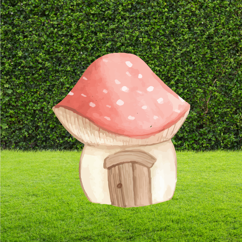 Fairy Toadstool Cut Out Standee - Party Sign Cut out and Standee ...