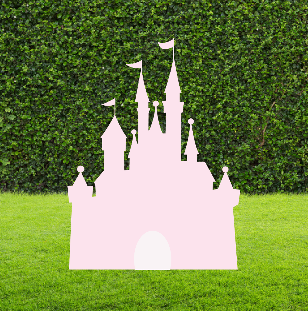 Princess Castle Prop Cut Out – Party Sign Co