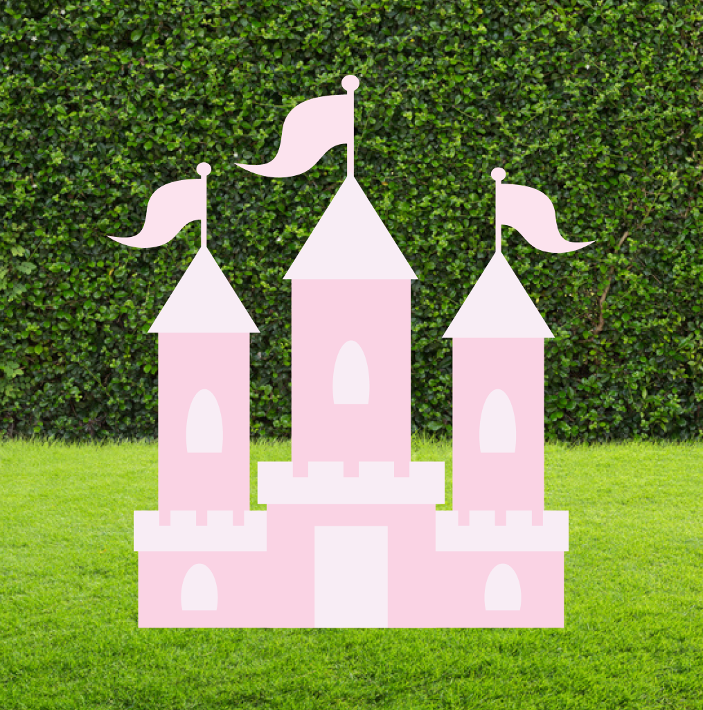 Princess Castle Prop Cut Out – Party Sign Co