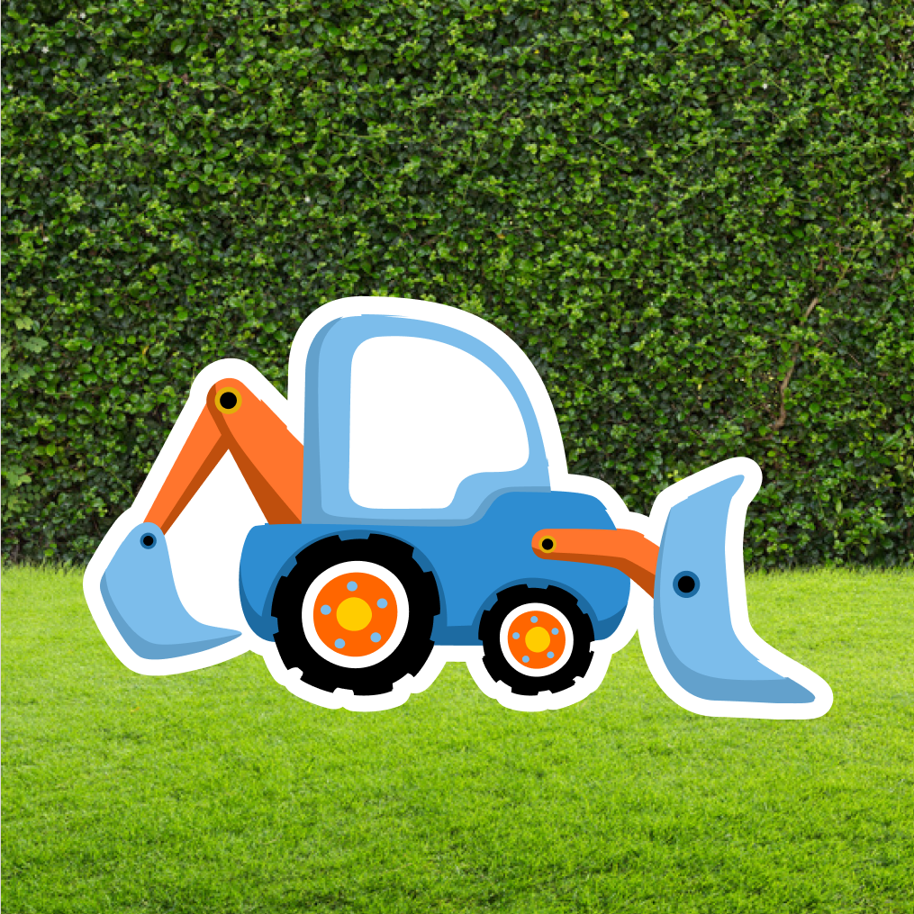 Backhoe – Party Sign Co