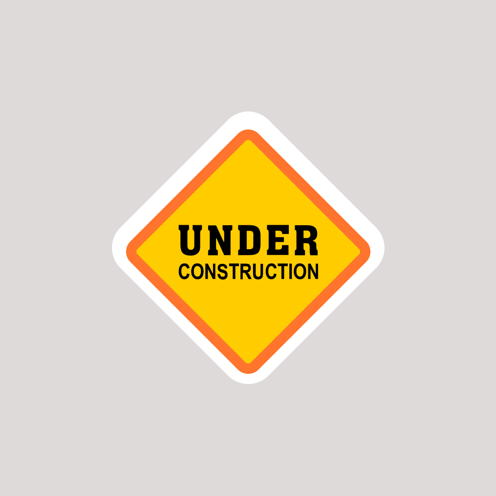 Under Construction Sign Set – Party Sign Co