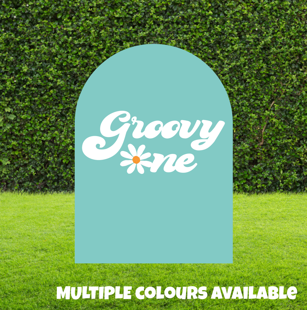 Groovy One Arch – Party Sign Co