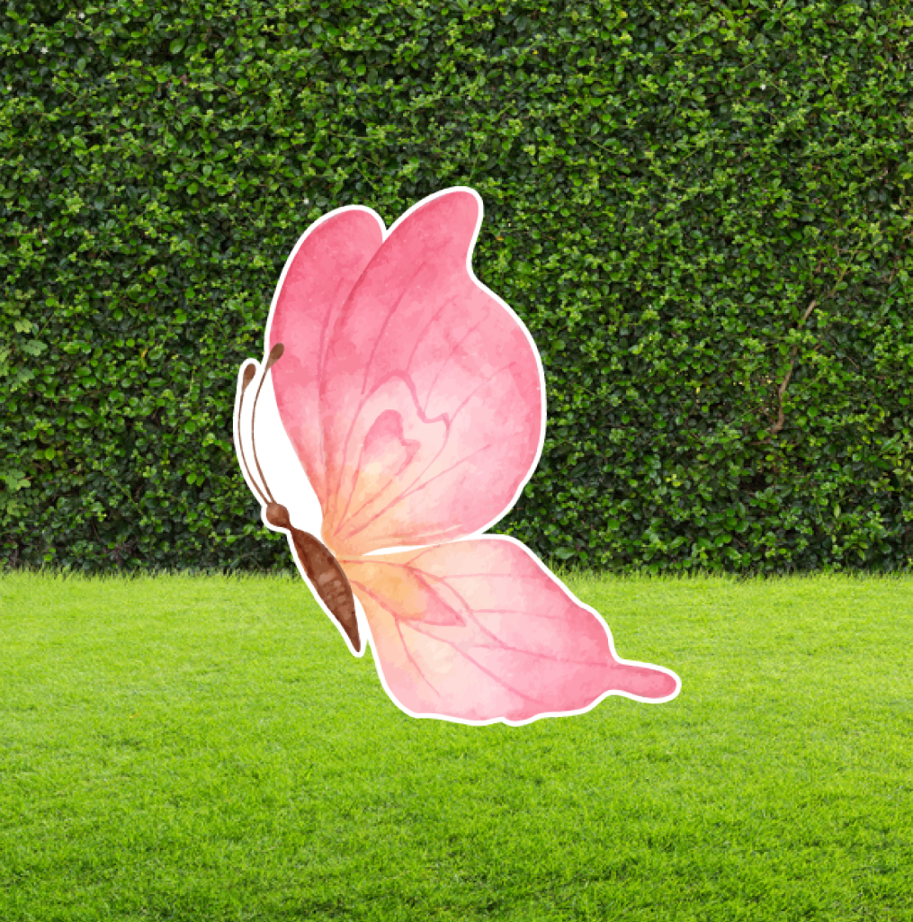 Butterfly Party Prop Cut Out - Pink – Party Sign Co