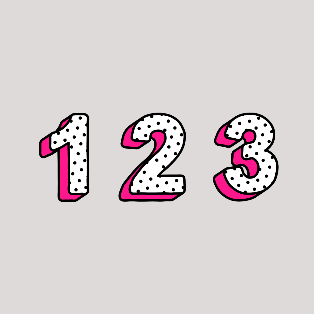 POP LOL Numbers and Symbols- Customise Your Sign – Party Sign Co